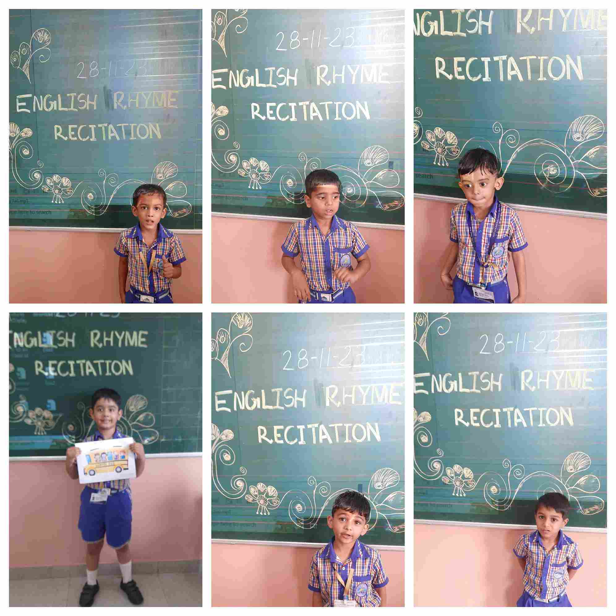 Competitions and Conferrings 2023 - 24 of Pre - Primary School | S. B ...